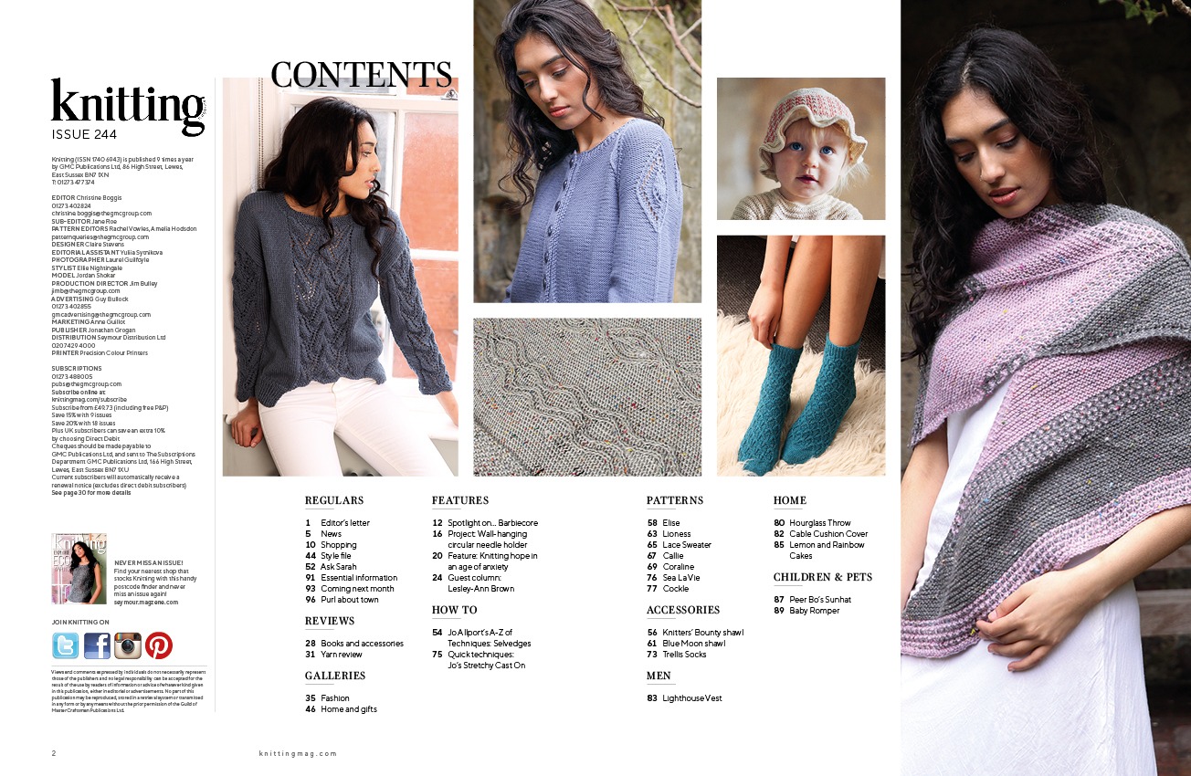 Knitting Magazine - Lightning Publications